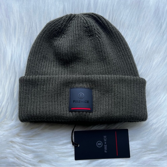 Bogner | Accessories | Nwt Bogner Fire Ice Tarek Knit Hat Wool Blend ...
